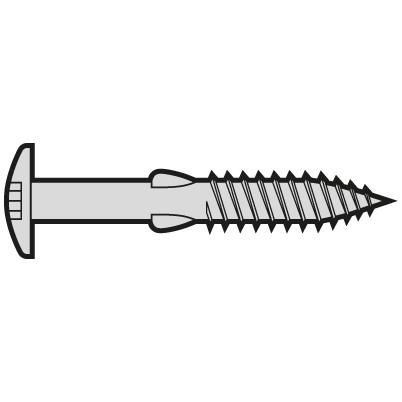 EQUITONE - Uni-Vis bois 5,5x35K15 TE/LT60 boite de 250 pièces | Fabre ...